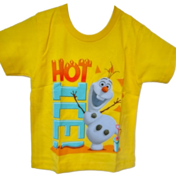 Disney | Shirts & Tops | Nwt Disney Frozen Olaf Sunny Yellow Shirt ...